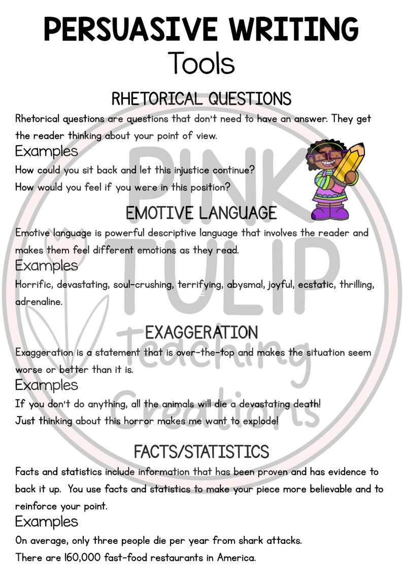 Persuasive Text Examples Ten Reading Samples With Comprehension - Etsy