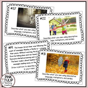 Visualizing (visualising) - Task Cards - Etsy