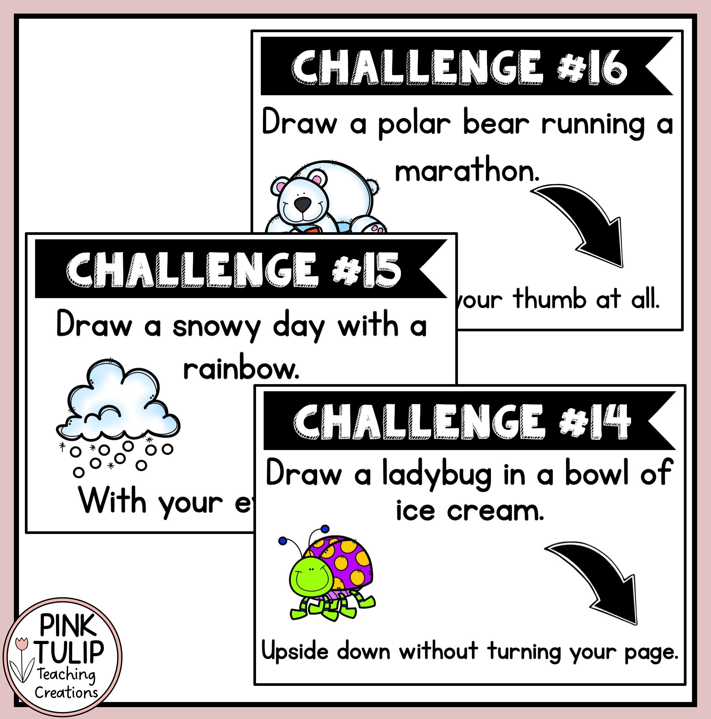 Early Finisher Student Challenges Build Persistence - Etsy