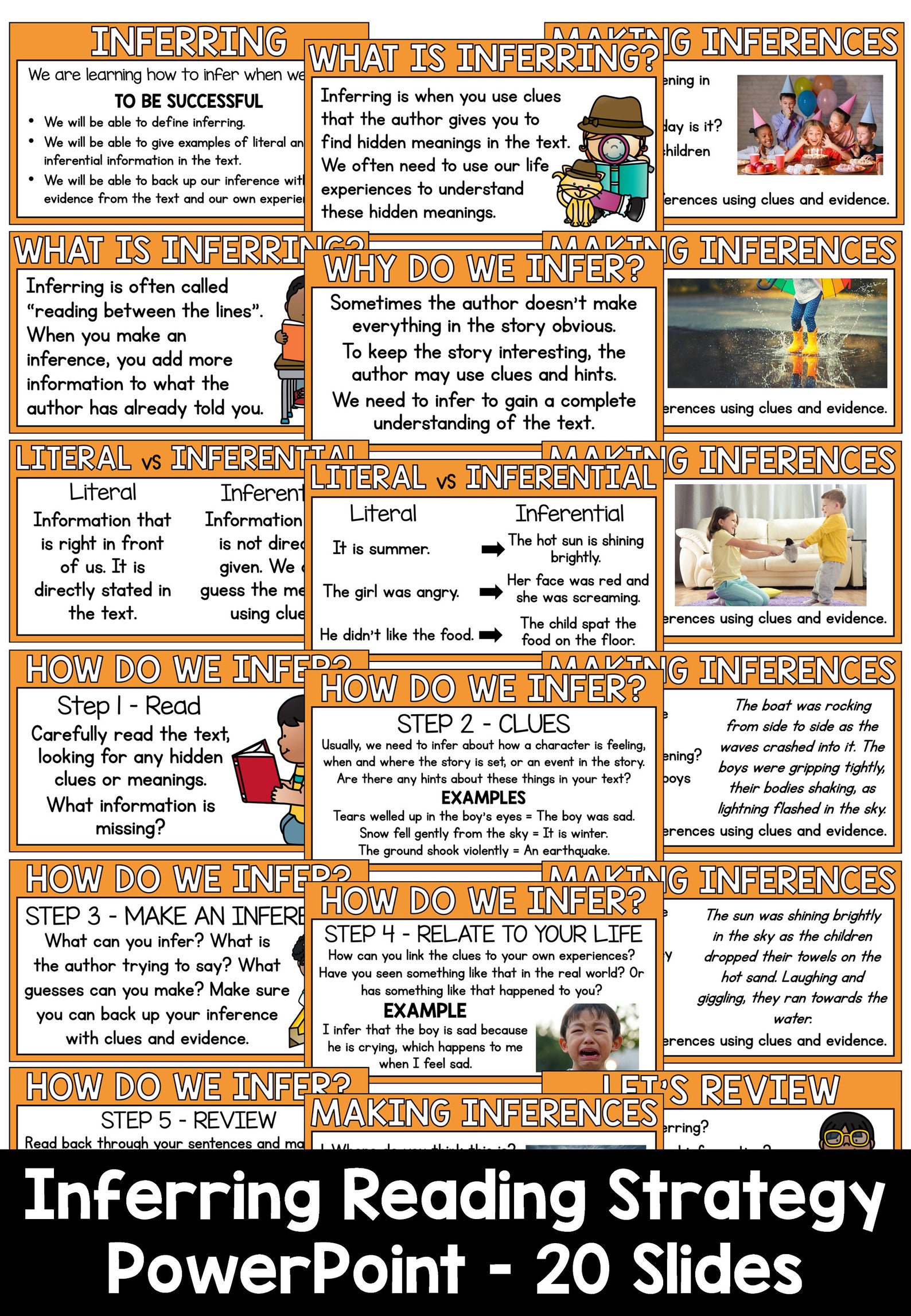 Making Inferences and Drawing Conclusions - Reading Comprehension ...