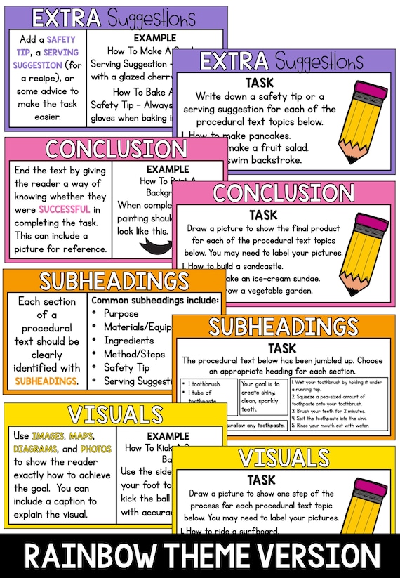 Procedural Text Reading