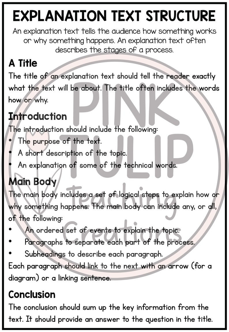 Explanation Writing - No Prep Printables - Etsy Explanation Writing - No Prep Printables - Etsy