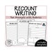 Recount Writing - Prompts and Template - Etsy