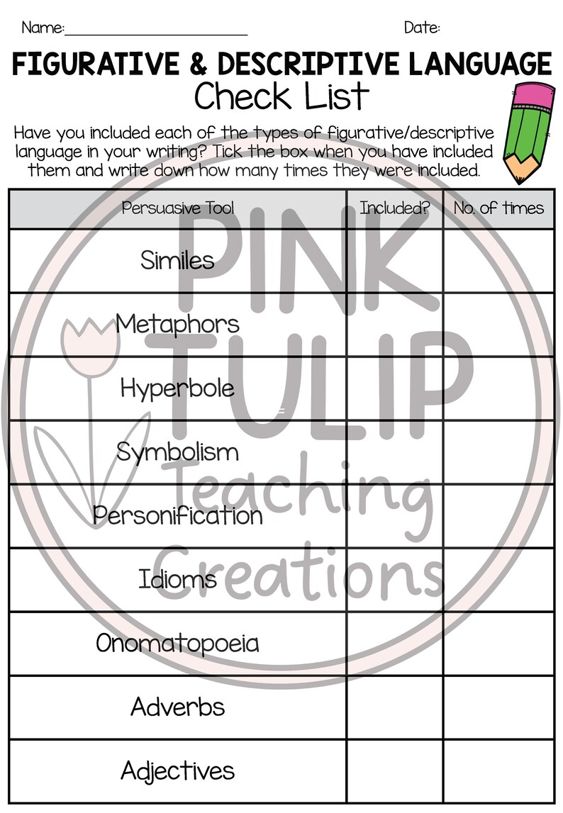Narrative Writing Worksheet Pack - No Prep Lesson Ideas - Etsy