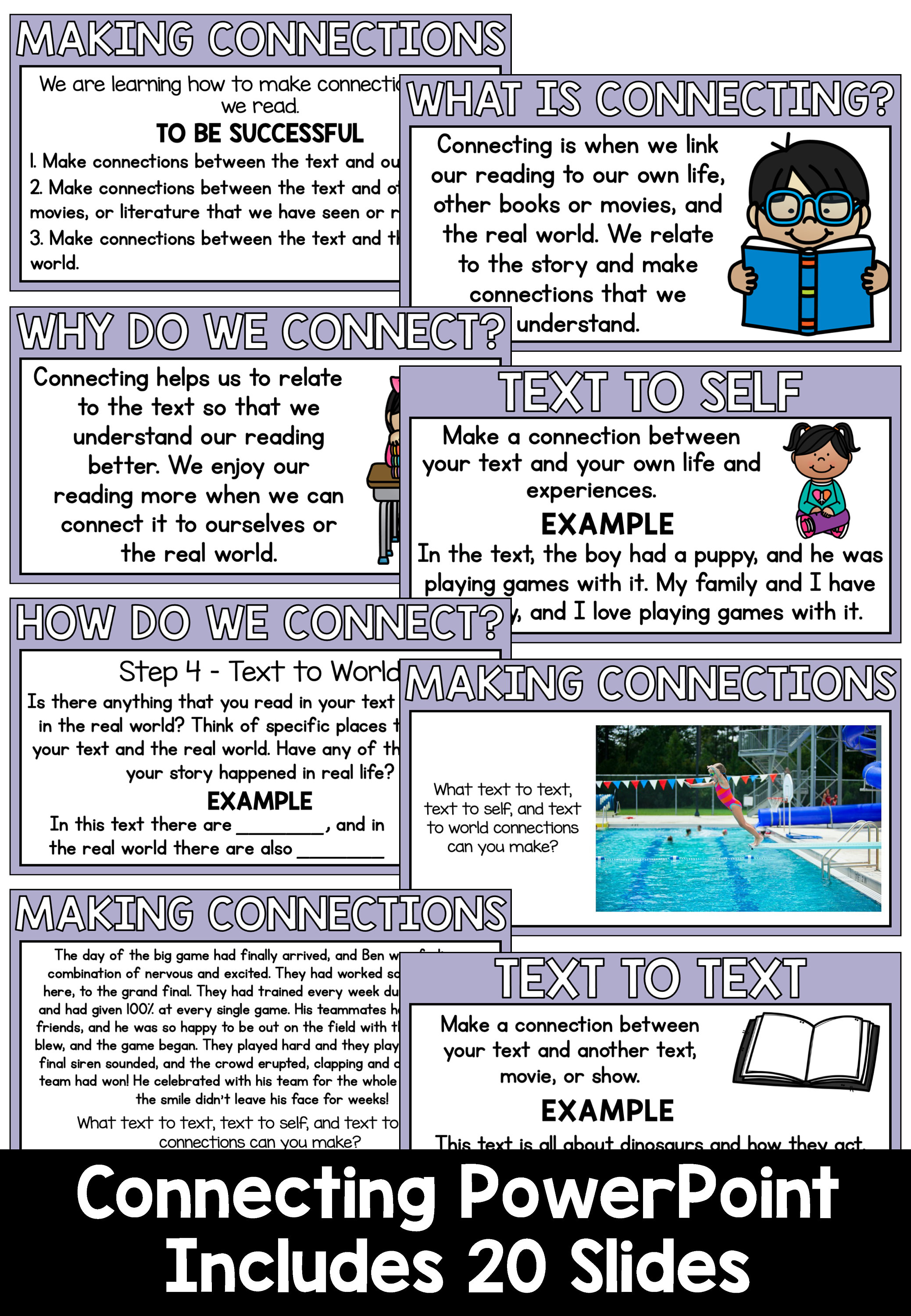 Reading Strategy Powerpoint - Bundle - Etsy