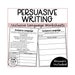 Inclusive Language - Persuasive Writing Worksheets - Etsy