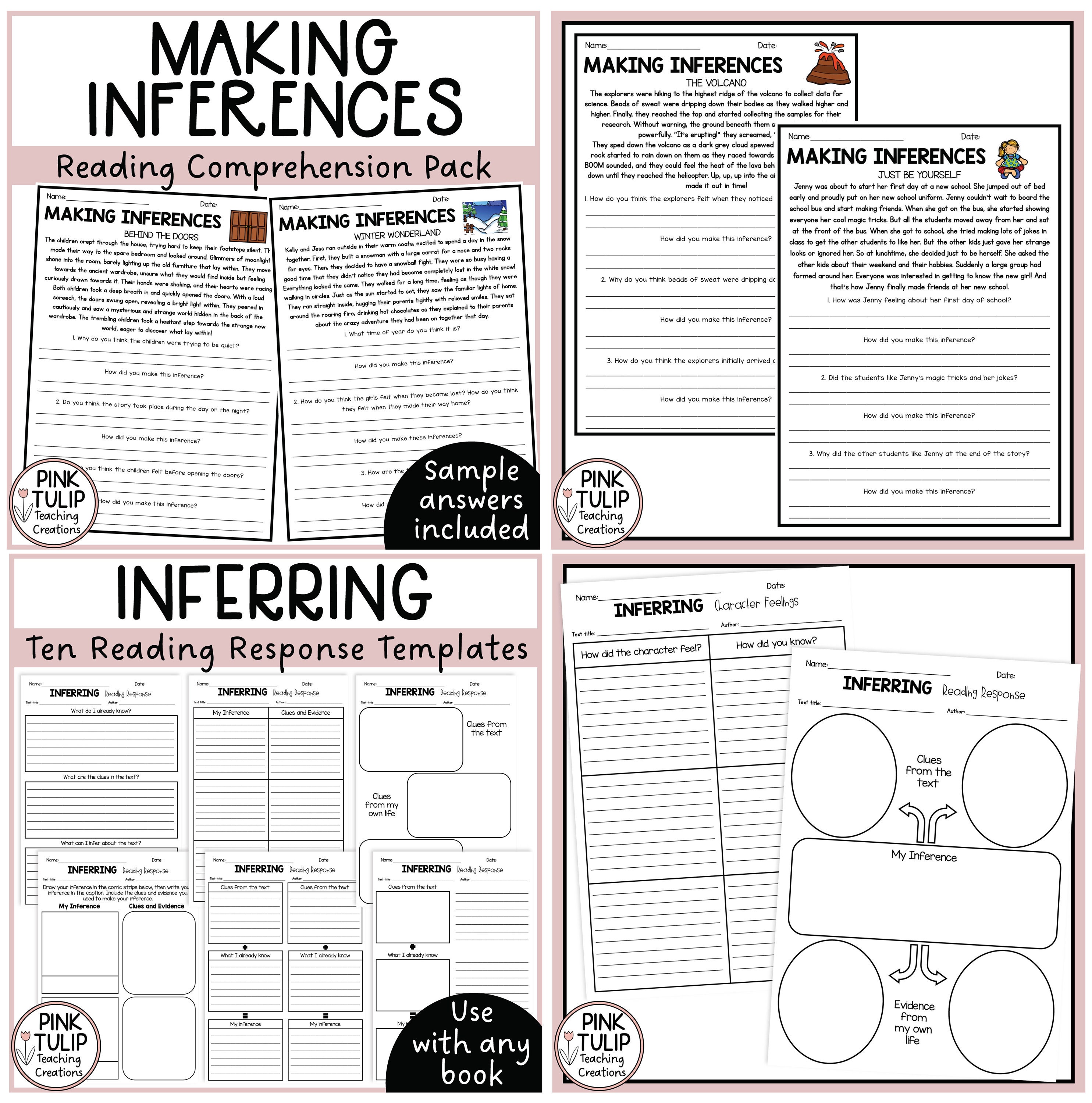 Making Inferences and Drawing Conclusions - Reading Comprehension ...