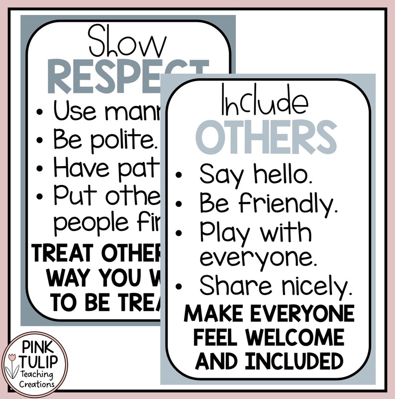 Kindness Posters - Earth Tones Classroom Decor - Etsy