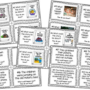 Making Predictions (predicting) - Task Cards - Etsy
