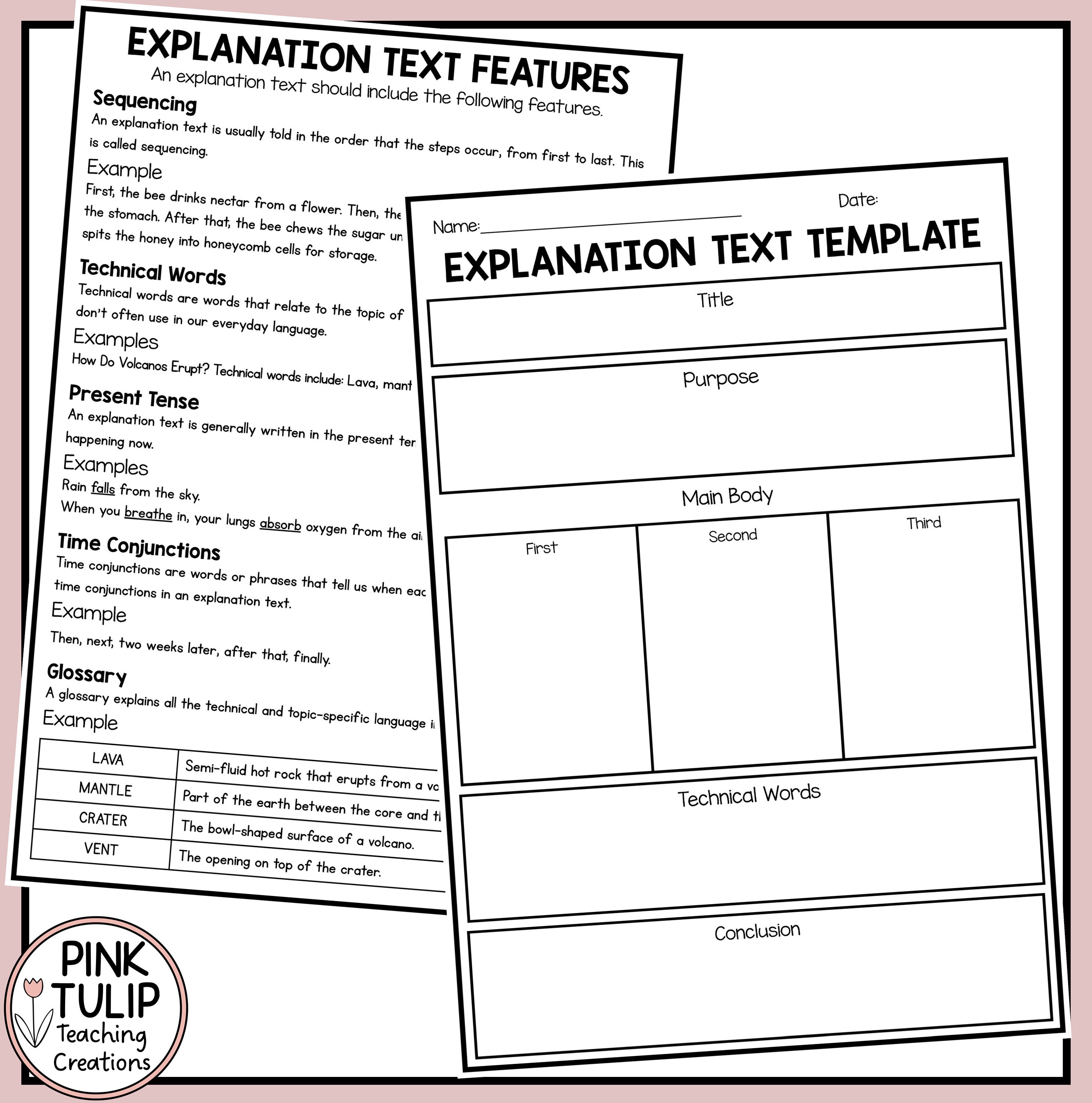 Explanation Writing - No Prep Printables - Etsy Explanation Writing - No Prep Printables - Etsy
