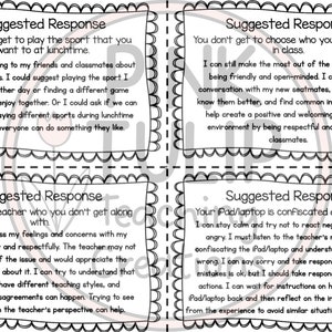 Resilience Scenarios - Task Cards for Role Play - Etsy