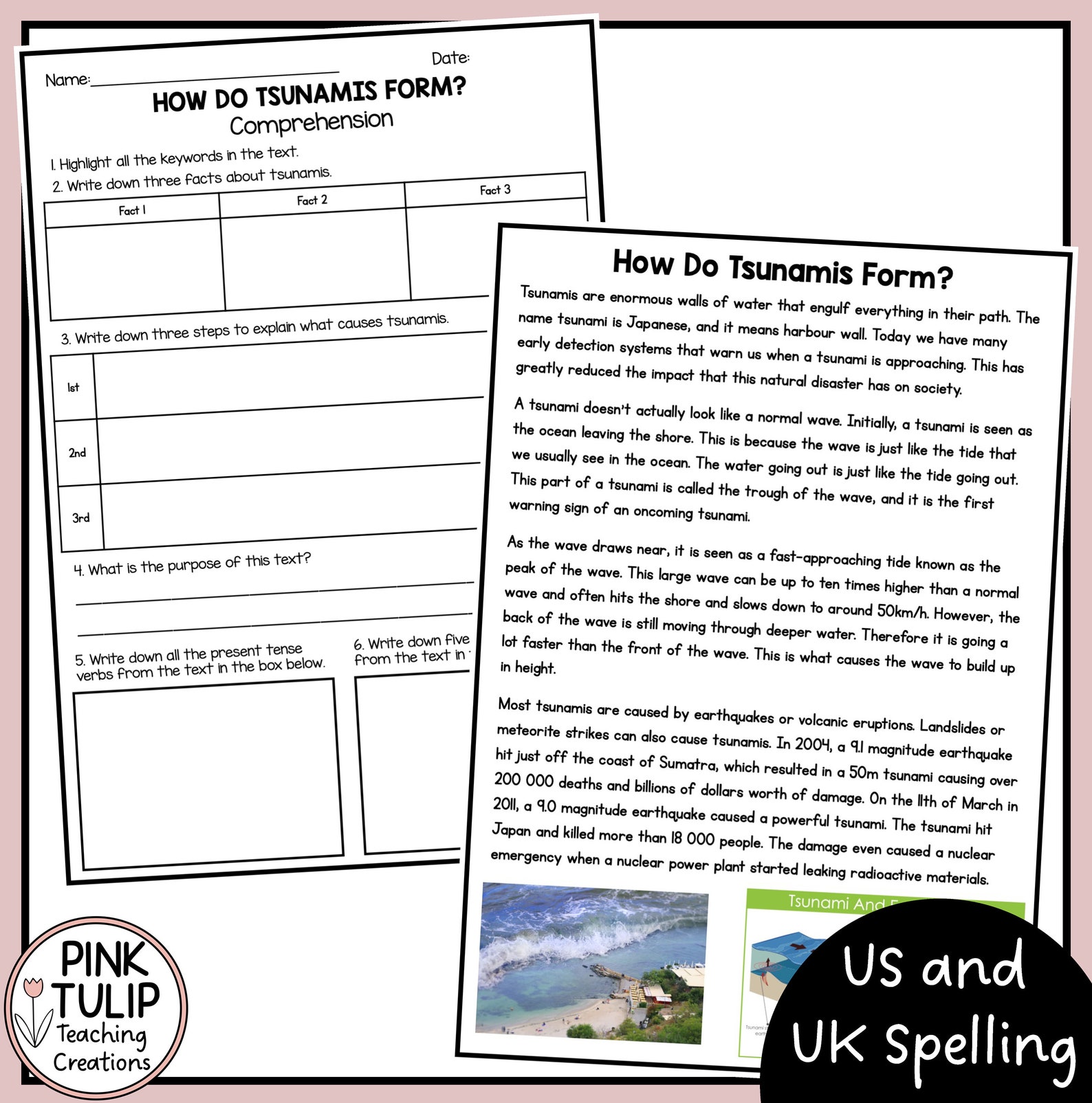 Explanation Text Examples - Ten Reading Samples With Comprehension - Etsy