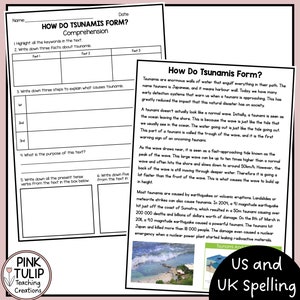 Explanation Text Examples - Ten Reading Samples With Comprehension - Etsy