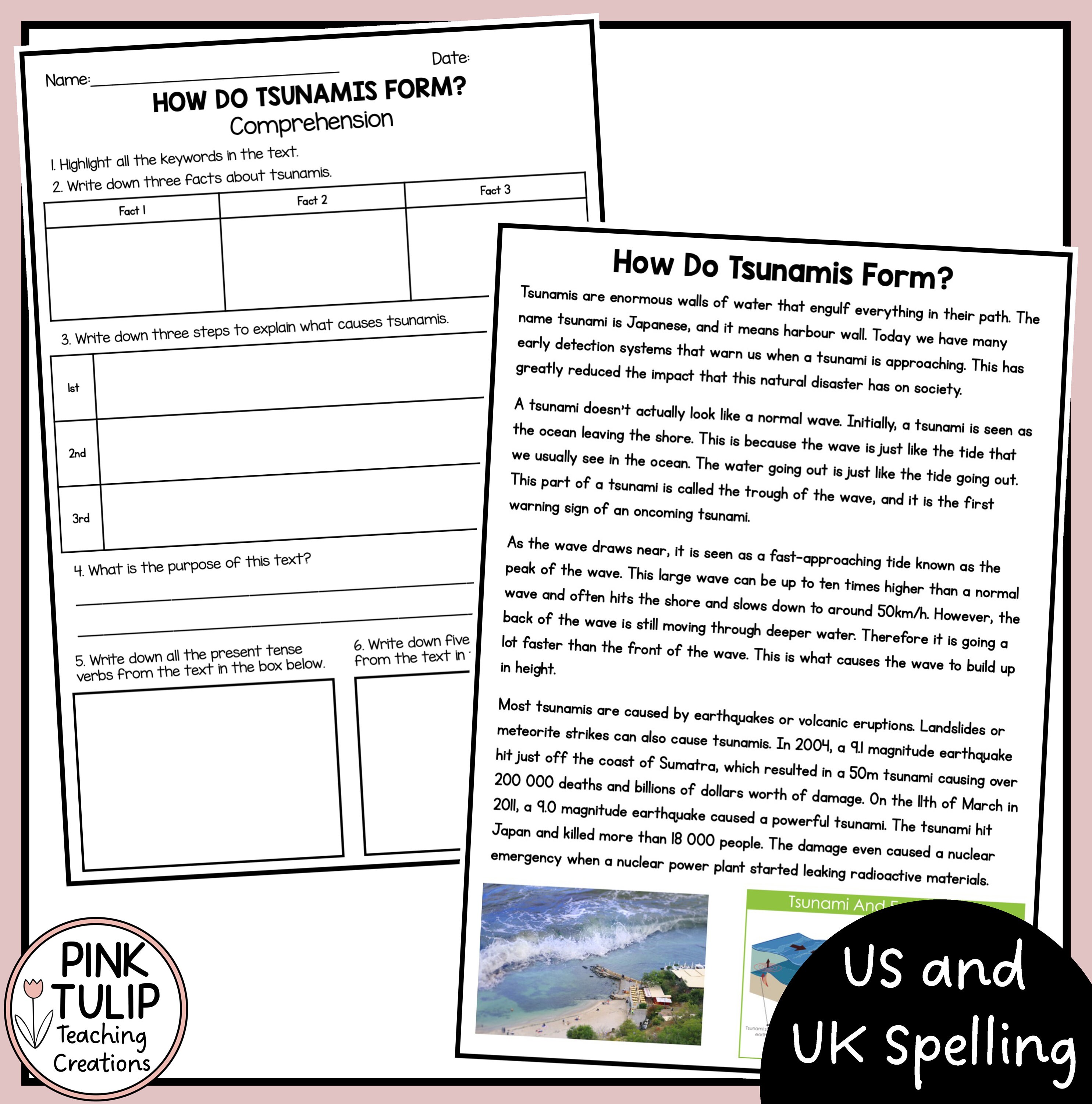 Explanation Text Examples - Ten Reading Samples With Comprehension - Etsy