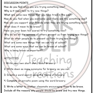 Social Emotional Comprehension Passages - With Reflection Questions - Etsy