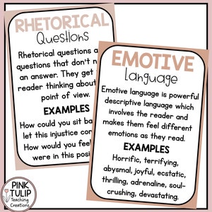 Persuasive Text Posters - Earth Tones Classroom Decor - Etsy