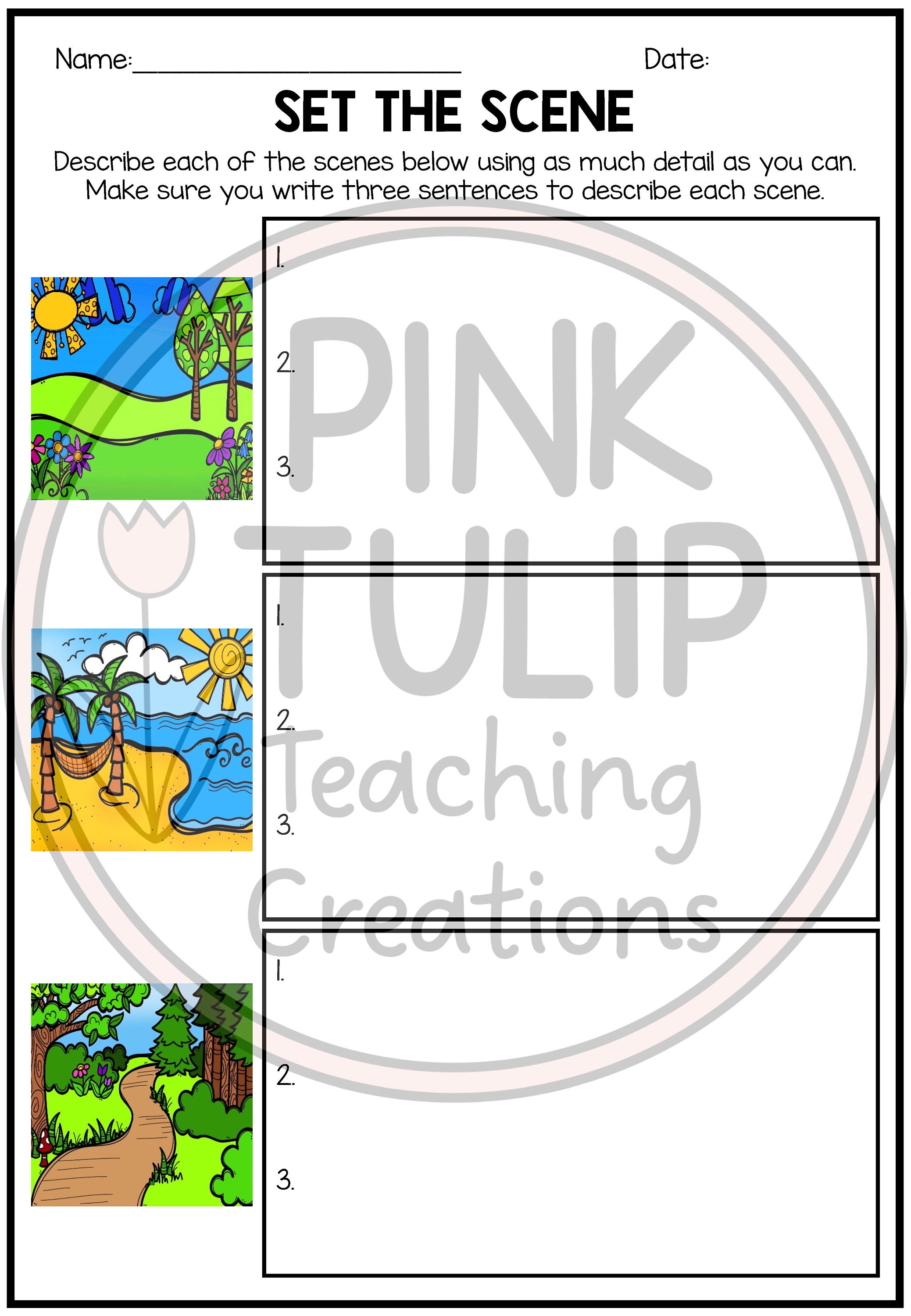 Narrative and Persuasive Writing Worksheet Bundle - Etsy