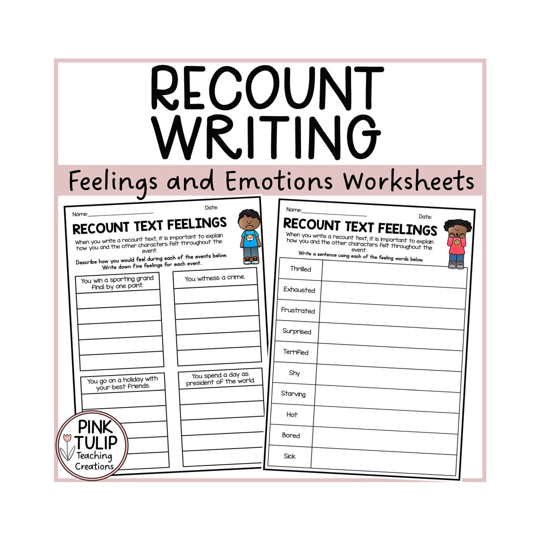 Feelings And Emotions Worksheets