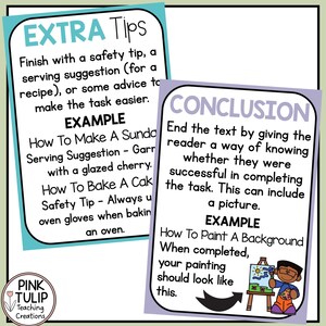 Procedural Text Posters - Classroom Decor - Etsy