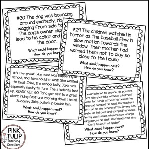 Making Predictions (predicting) - Task Cards - Etsy