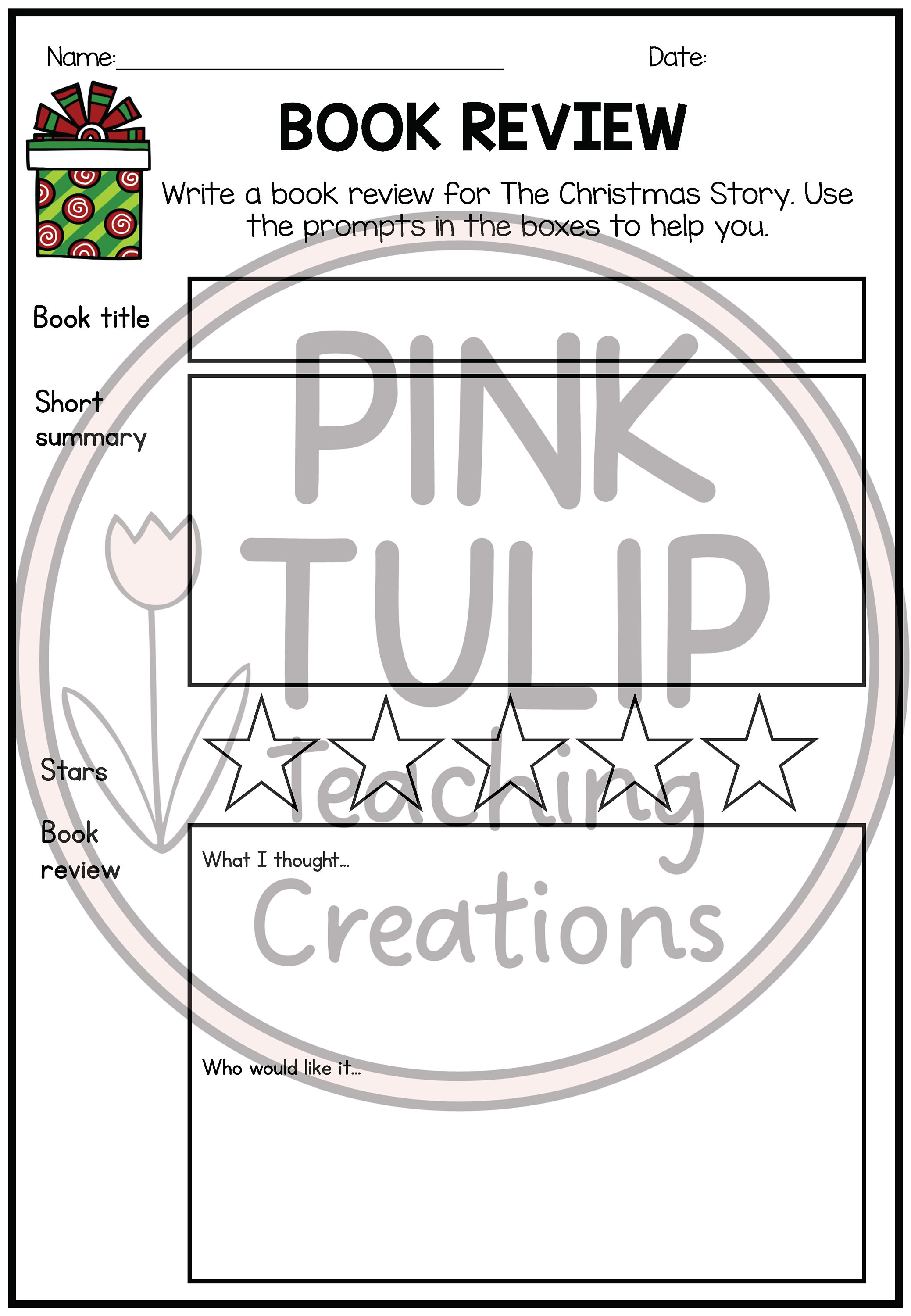 Christmas Story Activity Book - Etsy