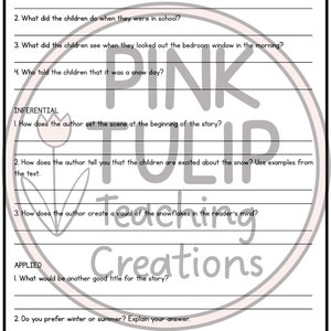 Comprehension Worksheets - Reading Strategies Set #7 - Etsy