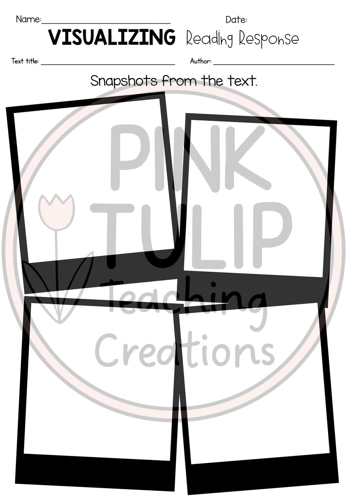 Visualizing visualising Reading Response Pack Templates for Any Book ...