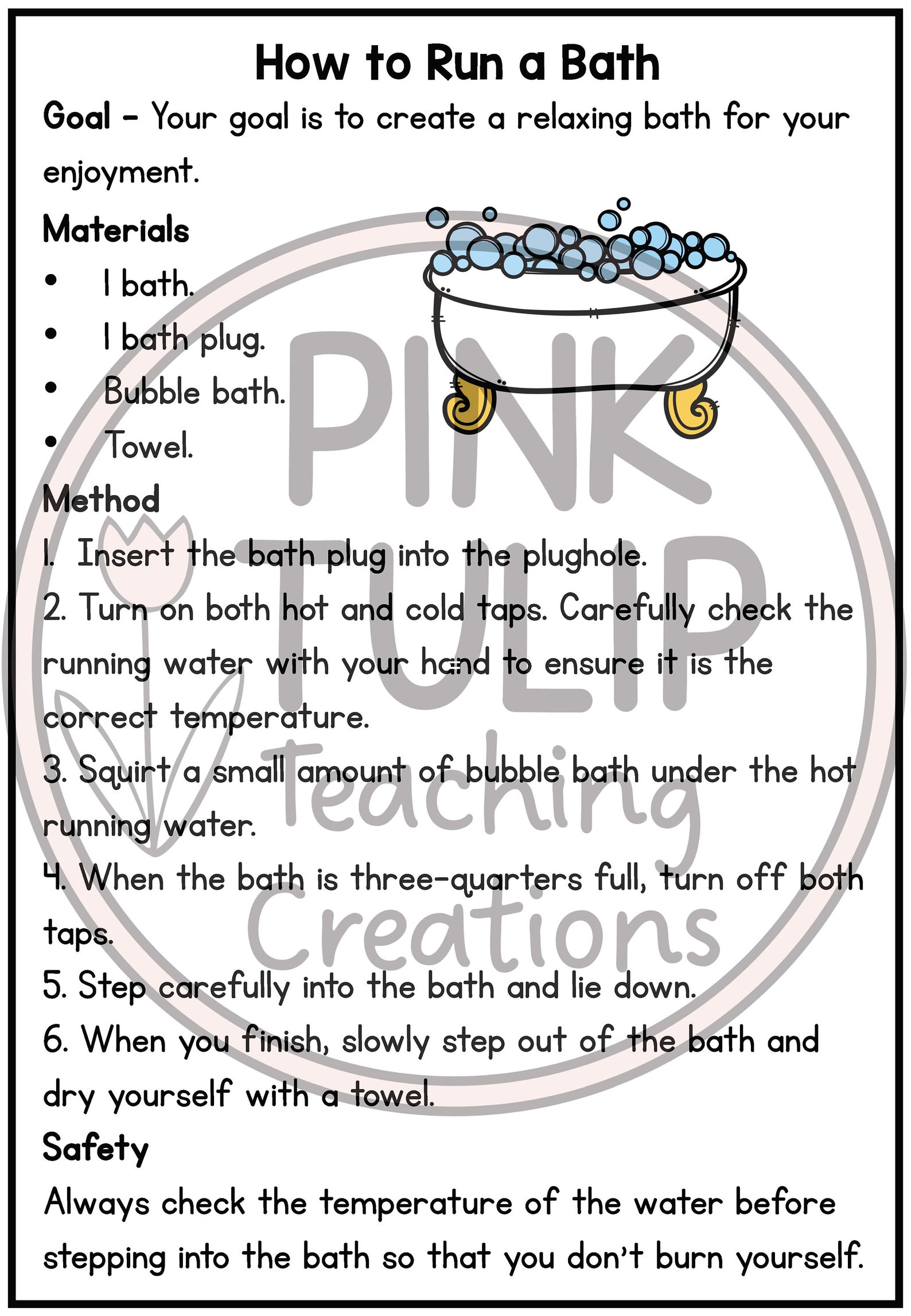 Procedural Text Examples - Ten Reading Samples With Comprehension - Etsy