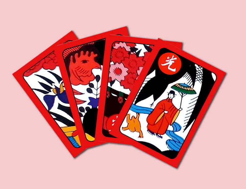 Printable Hwatu, Korean Divination Cards Deck, Digital, Instant ...