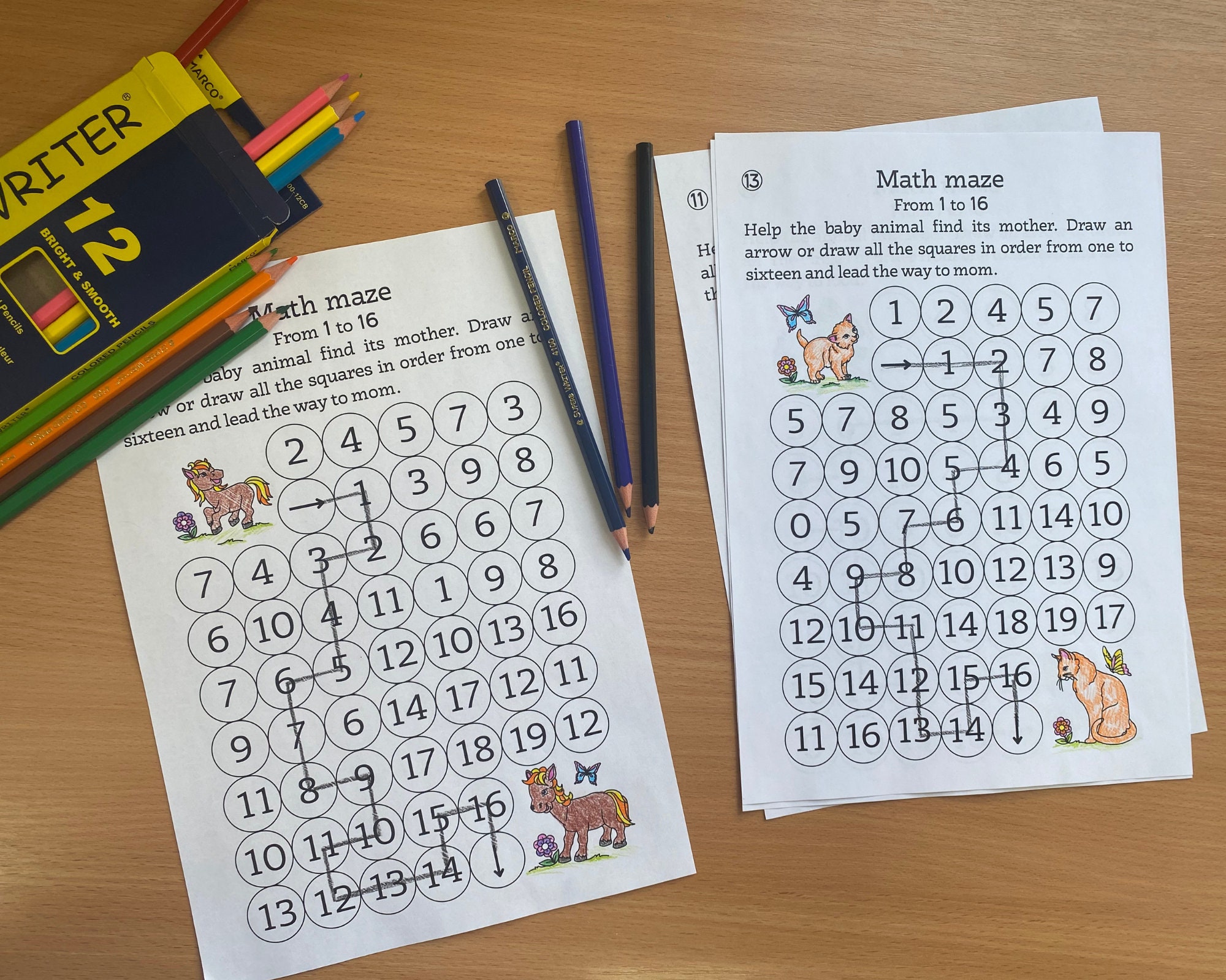 Preschool Math, Preschool Worksheets, Math Practice, Preschool ...