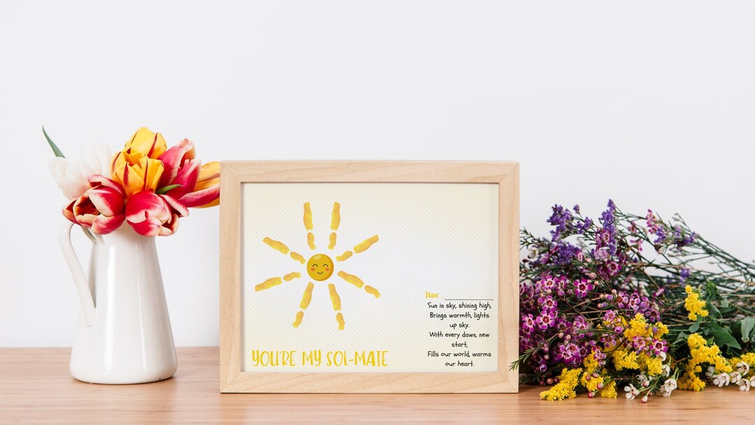 Sun Handprint Gift, Preschool Activities, Greeting Card, Kindergarten ...