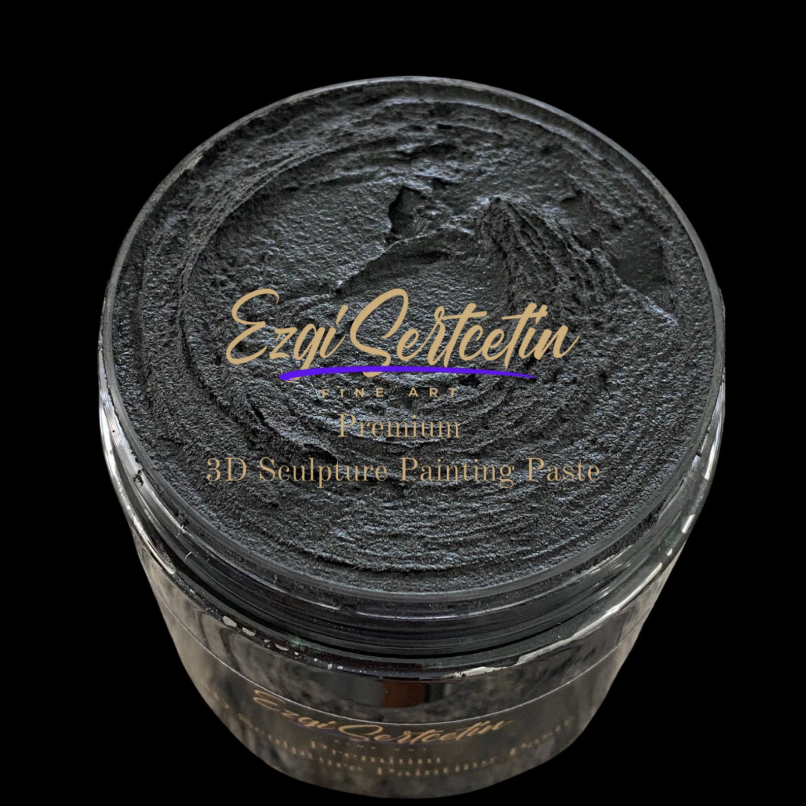 3D Sculpture Painting Paste: Deco Plaster, Art Relief (6 Oz) - Etsy