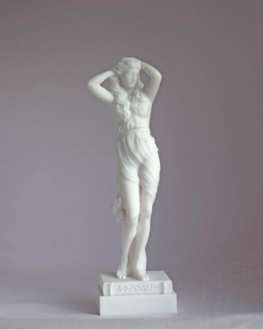 Aphrodite Statue Greek Goddess Made of Alabaster White 16cm-18cm - Etsy