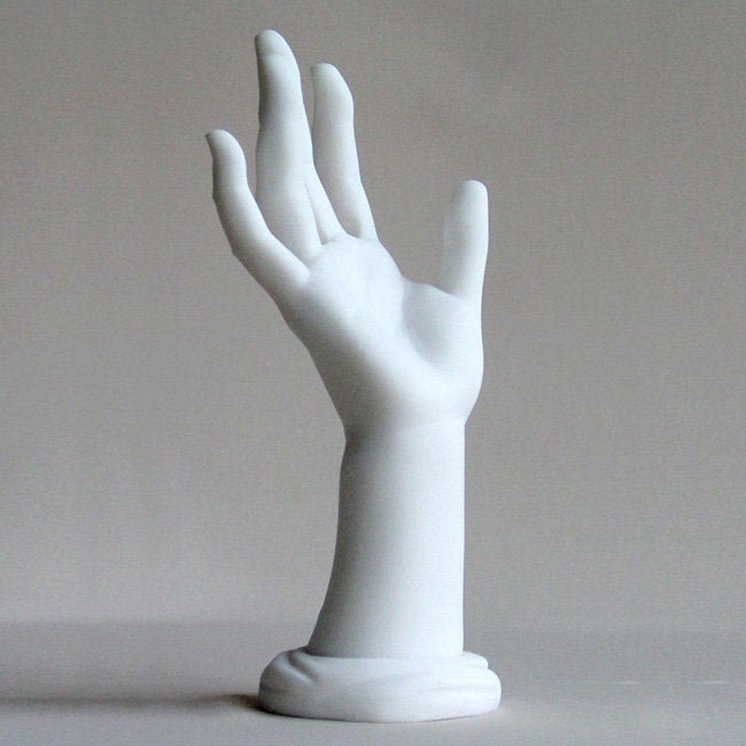 Hand – Ring Holder Statue Made of Alabaster - Etsy