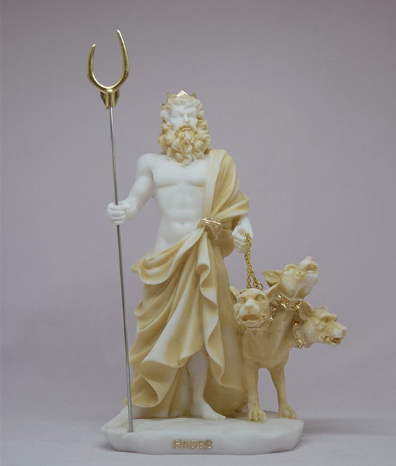 Estatuas De Hades E Poseidon Conjunto Deuses Zeus Poseidon Hades