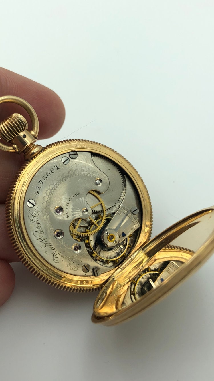 Victorian Solid Gold Ladies Pocket Watch 14K Light Rose Gold | Etsy