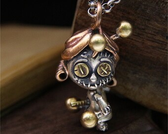 Voodoo Doll Necklace | Etsy