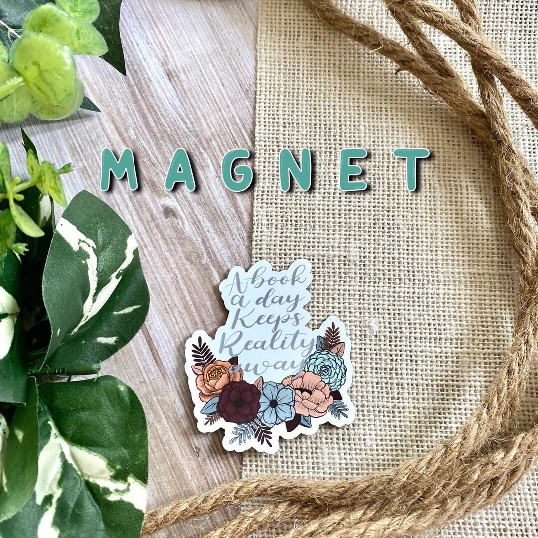 A Book A Day... MAGNET 2.62x3in Book Magnets Reader Magnets ...