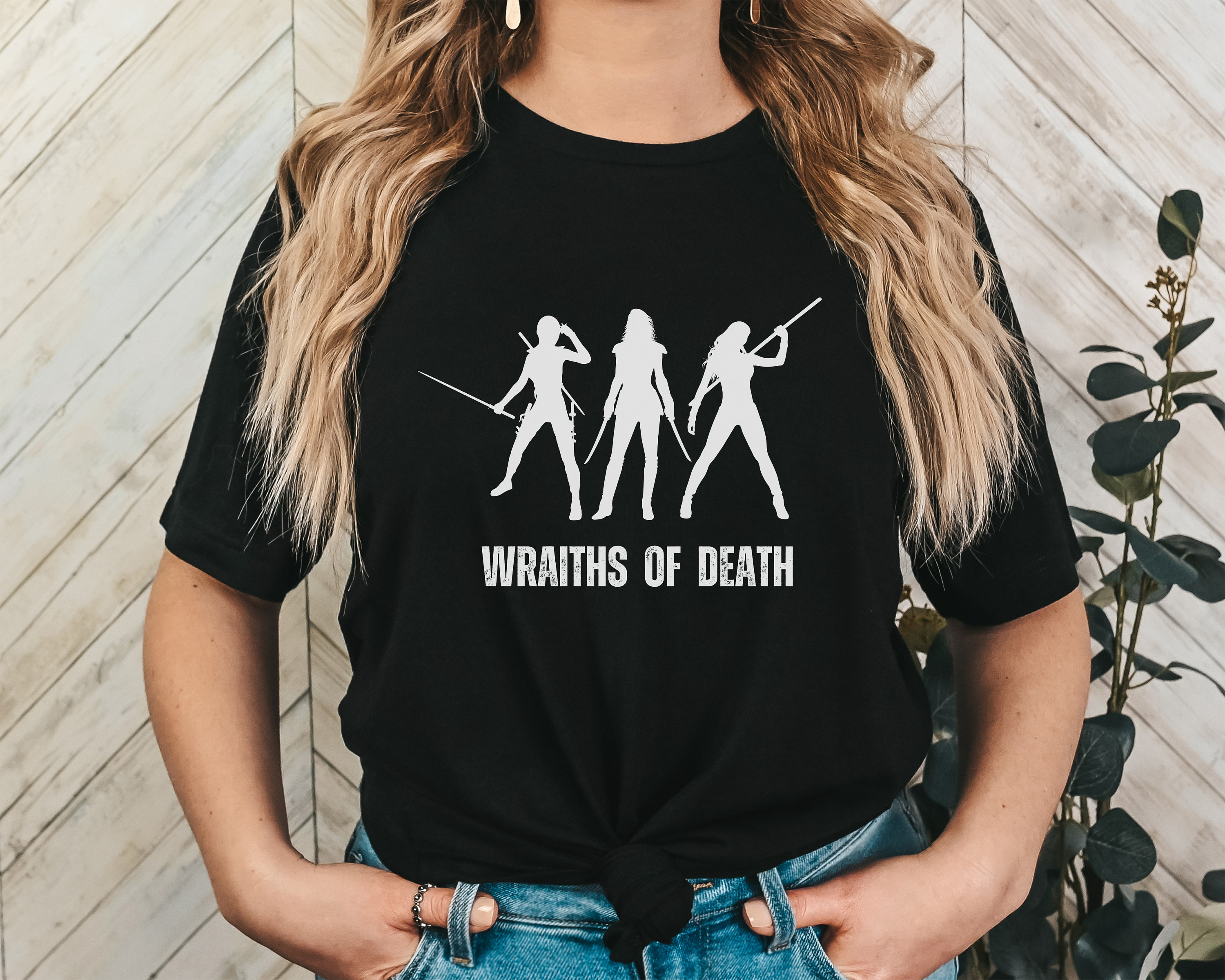 Licensed Wraiths of Death Lady of Darkness Tshirt Melissa Roehrich ...