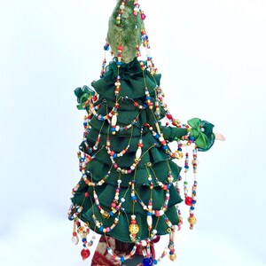 Art Doll Ooak Christmas Tree Small Handmade Figurine Morethandolls 23 ...