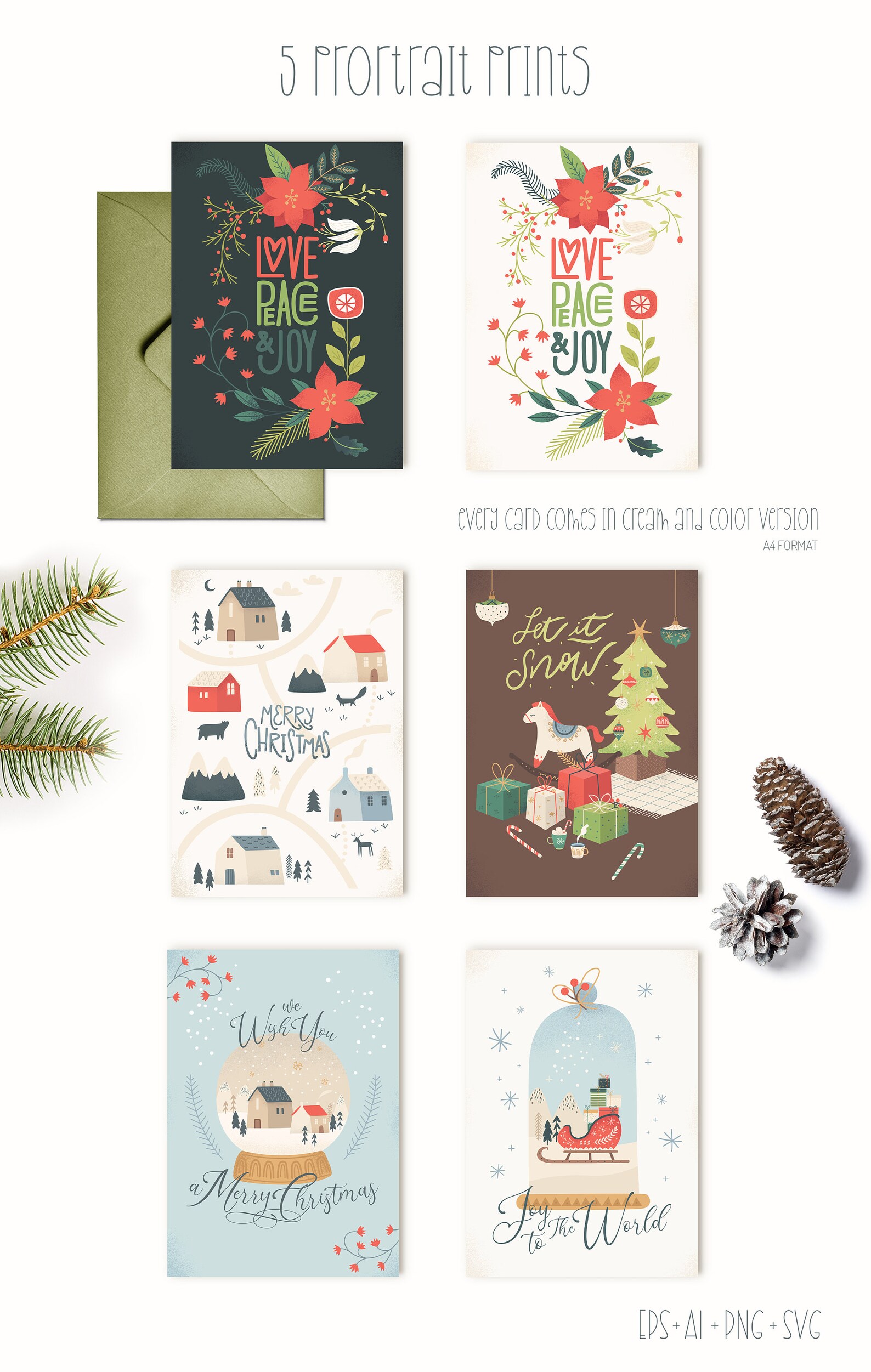 Christmas Tales Vector Bundle - Etsy