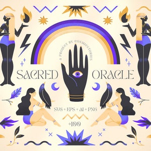 Sacred Oracle Vector Bundle - Etsy