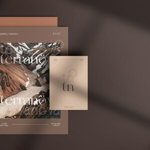 Colors of the Earth Stationery Mockup & Scene Creator With Brochures ...