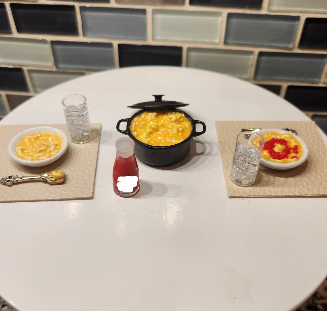 1/6 Scale Macaroni & Cheese for Barbie, Fashion Royalty, Phicen, BJD ...