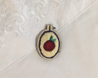 Texas Wildflower Embroidered Wooden Frame Grey Collection - Etsy