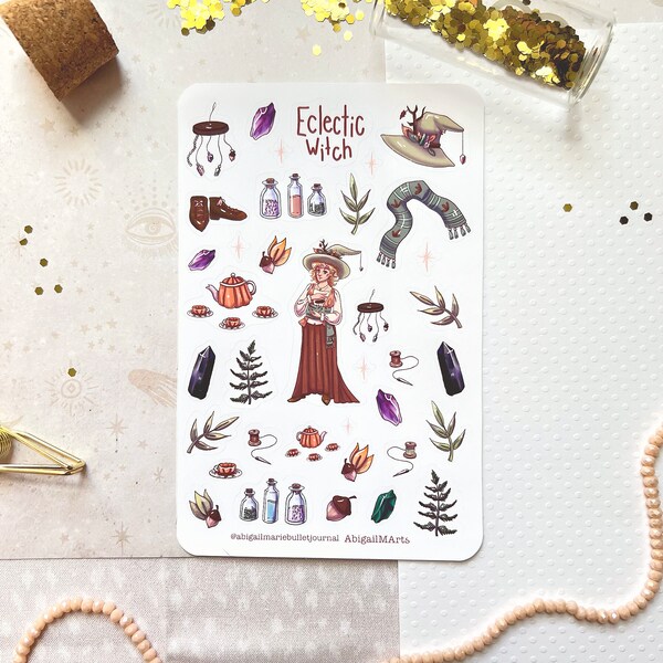 Witch Planner Stickers - Etsy