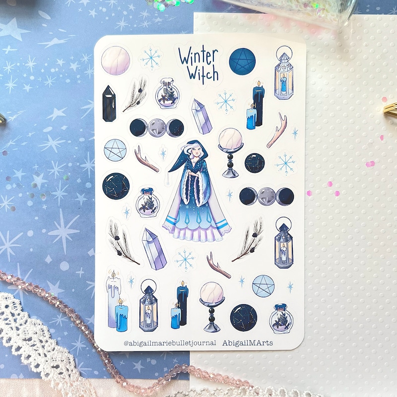 Witch Planner Stickers - Etsy