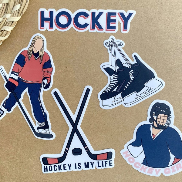 Hockey Decal - Etsy