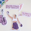 50pcs Boxing Stickers, Boxing Sticker Set for Bottle Laptop Books ...