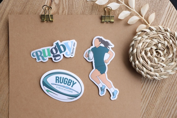 Ruby Stickers Girls Ruby Stickers Rugby Gift Rugby Lovers | Etsy